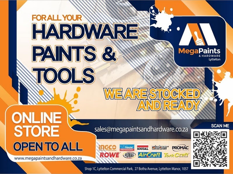 Mega Paints & Hardware - Business Directory | We Are Centurion
